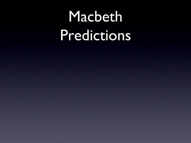 Macbeth | PPT