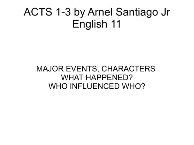 Macbeth Act 1-3 | PPT