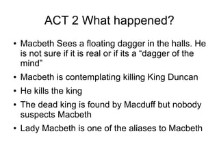 Macbeth Act 1-3 | ODP