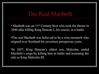 The Tragedy of Macbeth | PPT