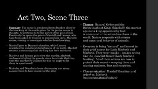 Macbeth | PPTX