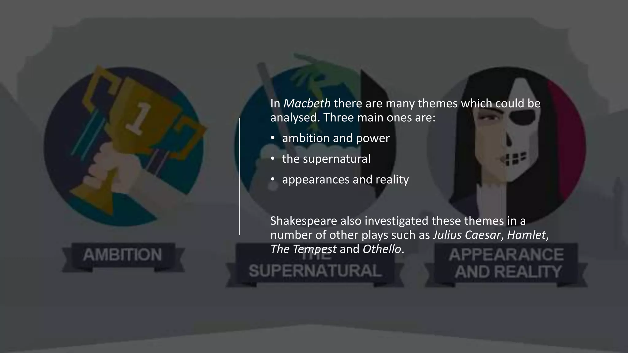 Shakespeare: Macbeth | PPTX