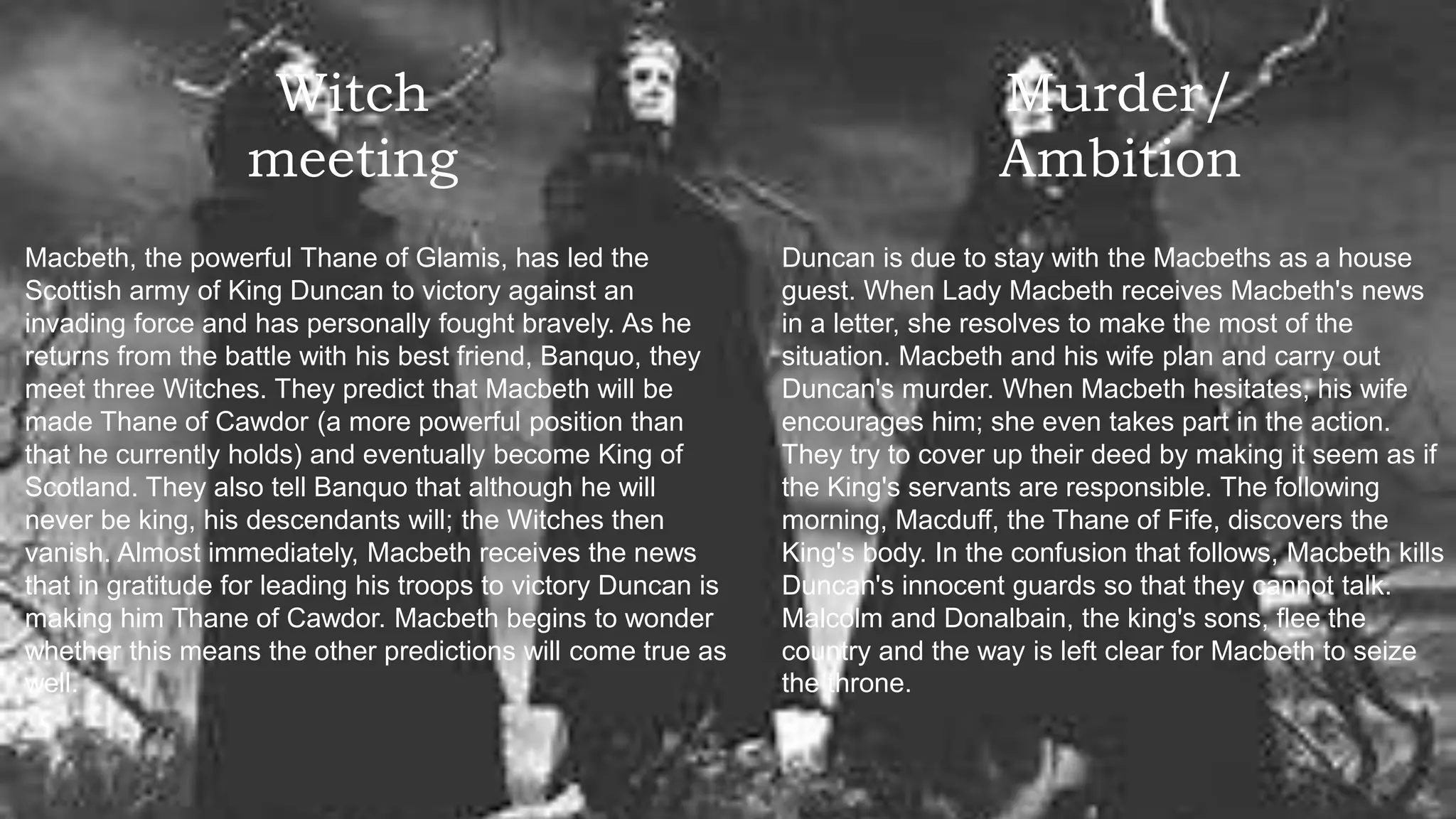 Shakespeare: Macbeth | PPTX