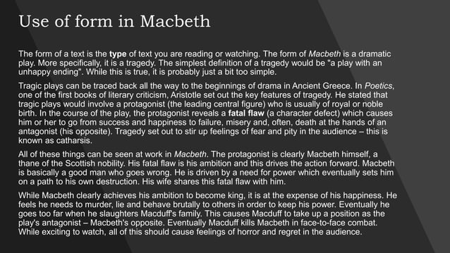 Shakespeare: Macbeth | PPTX | Fiction | Books and Literature