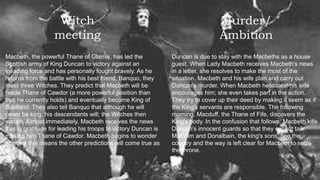 Shakespeare: Macbeth | PPTX