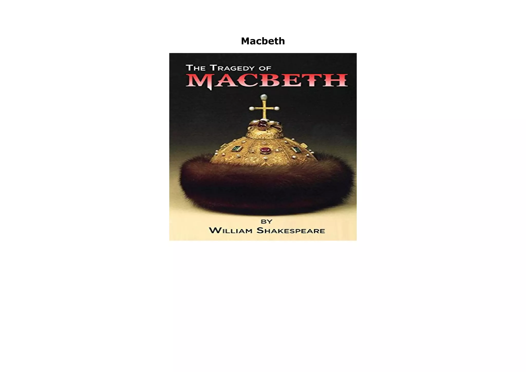 Macbeth | PDF