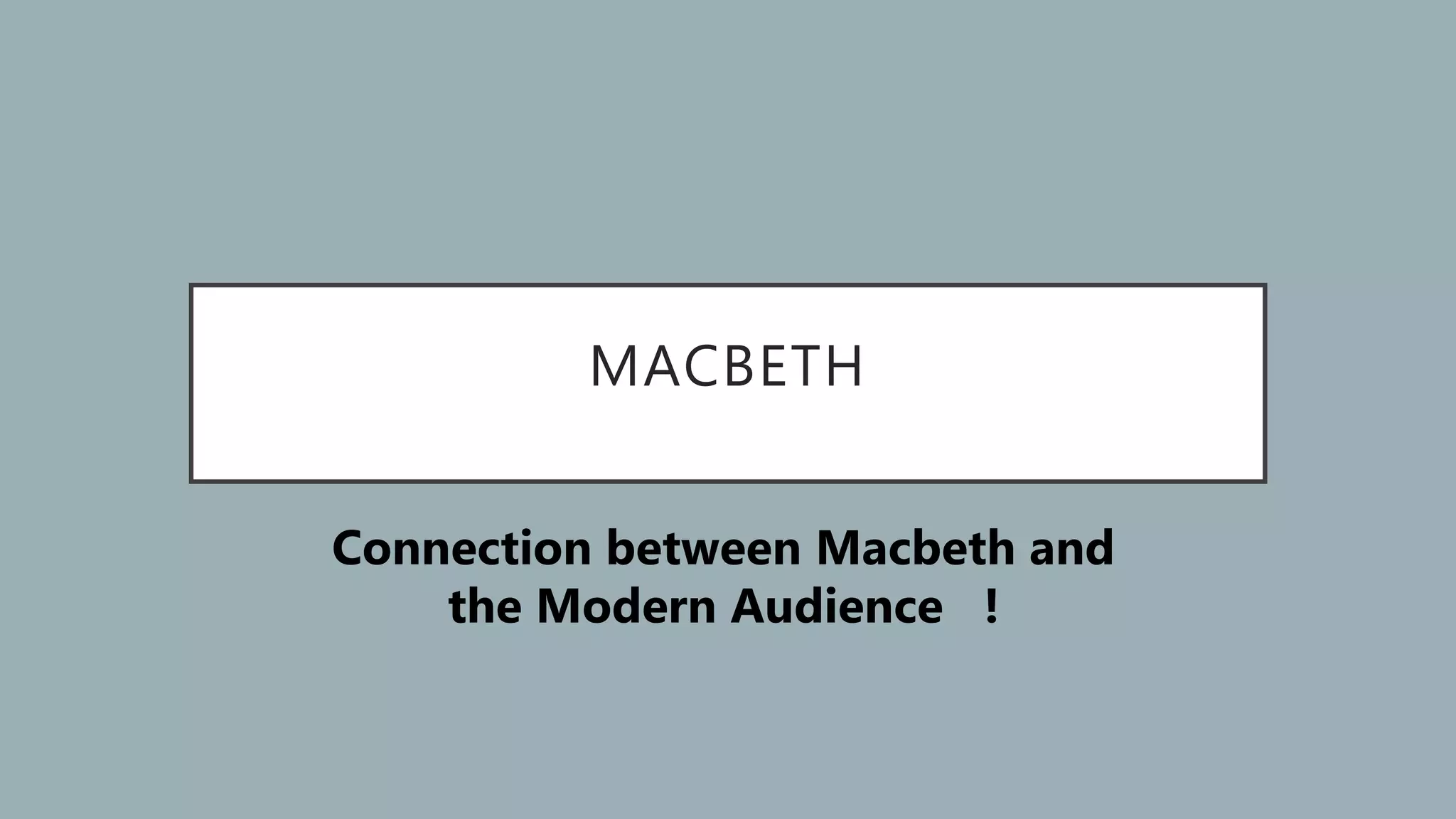 Macbeth | PPT