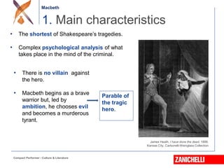 Zanichelli presentation about Macbeth William Shakespeare | PDF