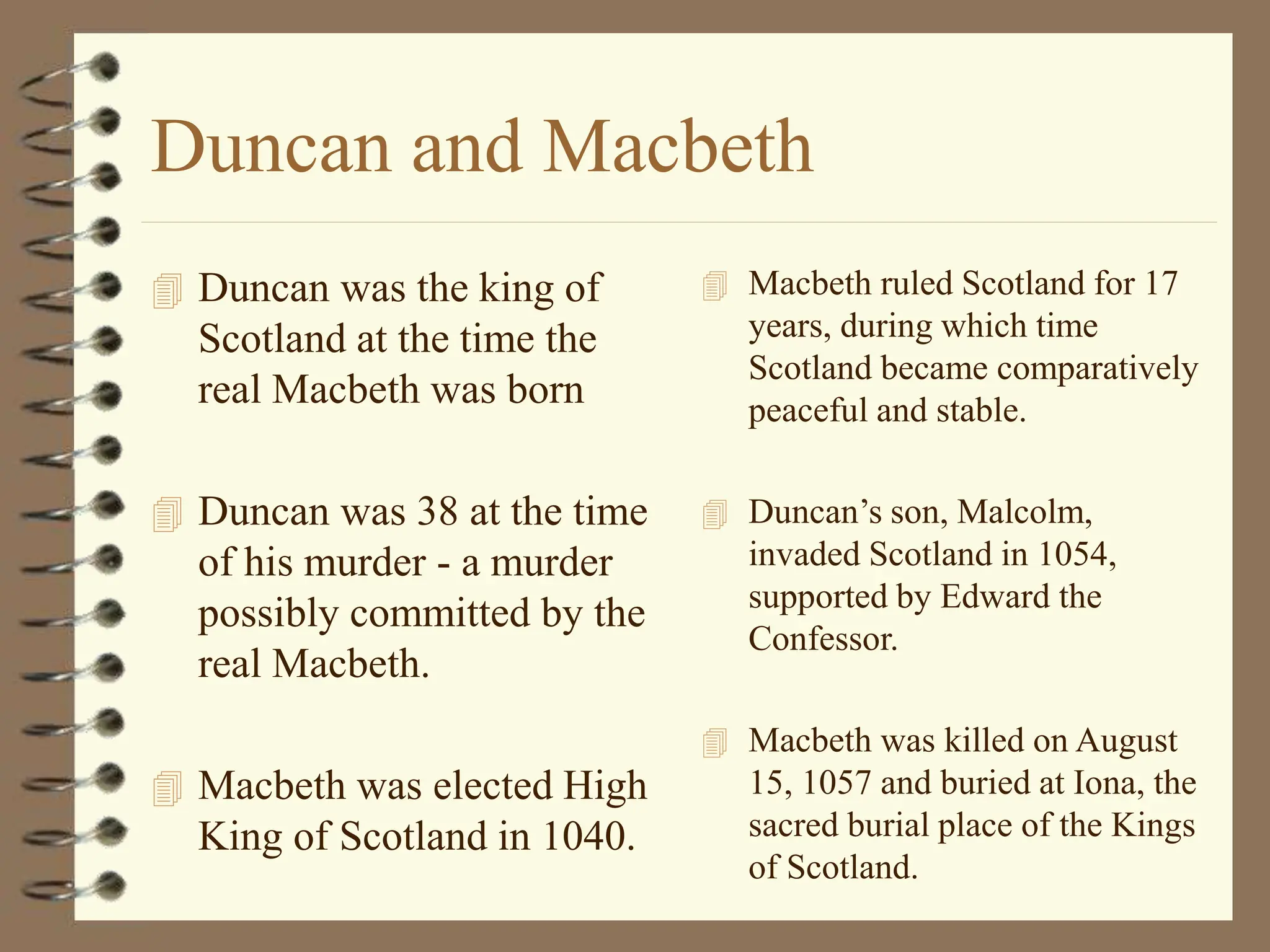 The Tragedy of Macbeth Slide - A brief Introduction | PPT