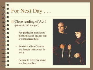 The Tragedy of Macbeth Slide - A brief Introduction | PPT