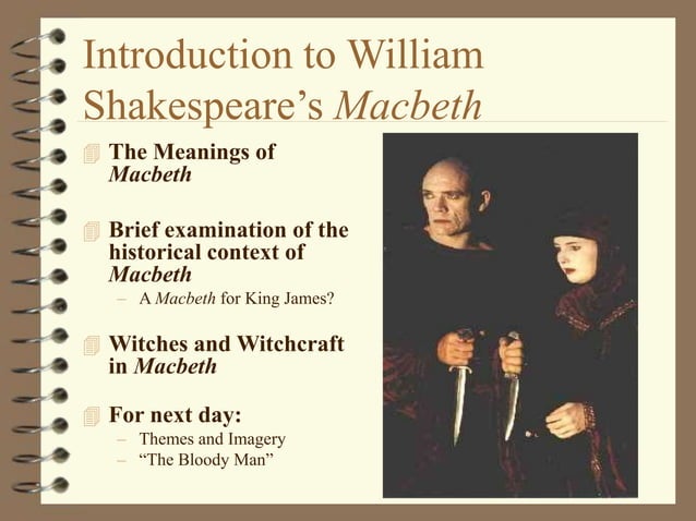 The Tragedy of Macbeth Slide - A brief Introduction | PPT