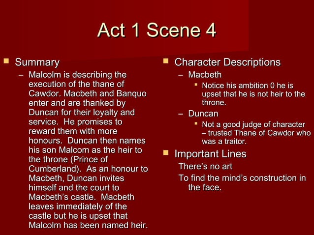 Macbeth act-1-notes- | PPT