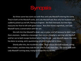 Macbeth Act 4 Scene 2 B Band | PPT