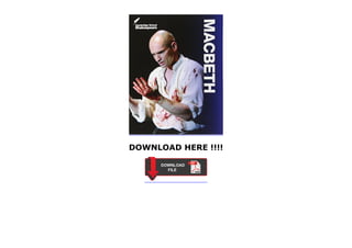 Reading Full Macbeth (Cambridge School Shakespeare) free of charge | PDF