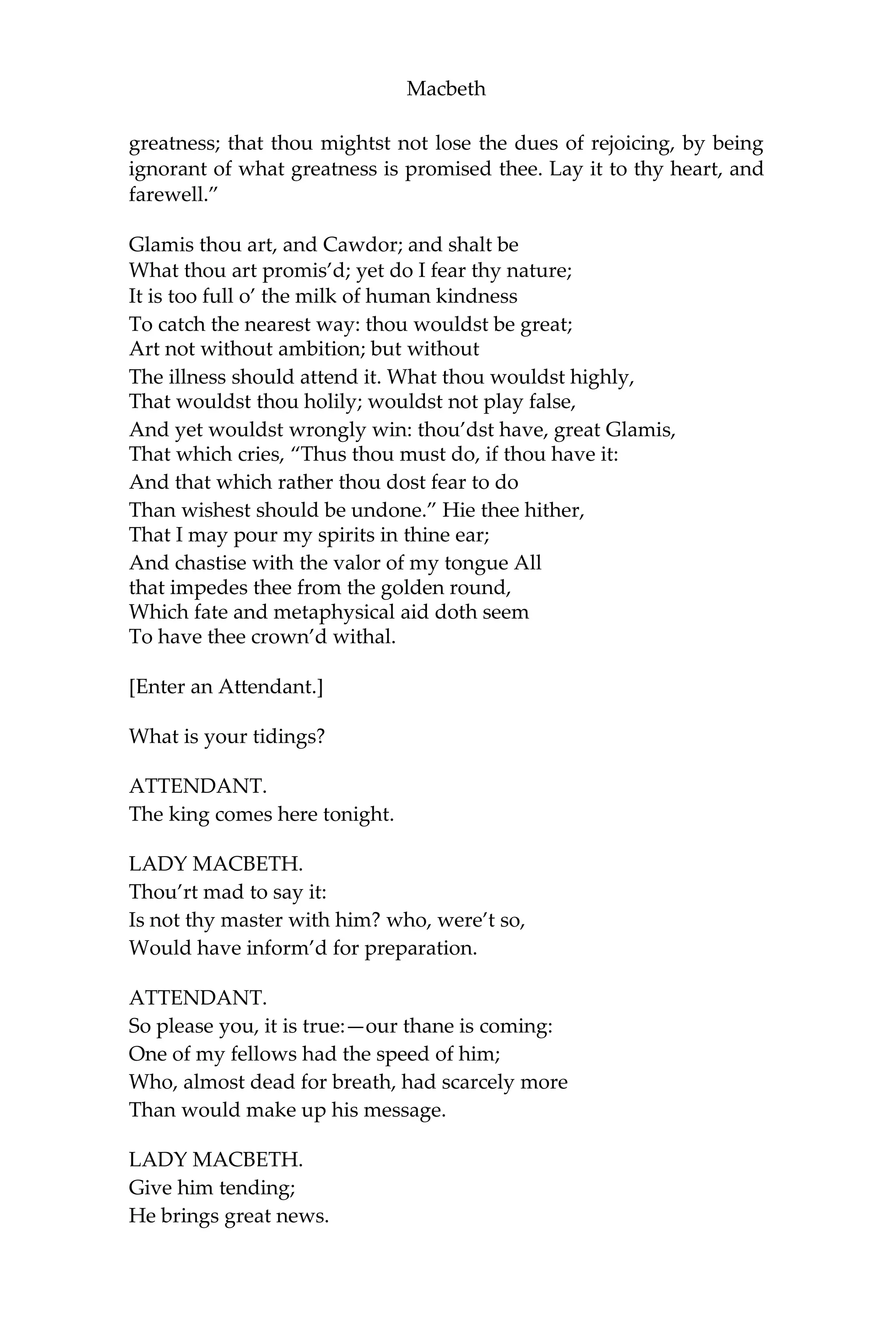 Macbeth william shakespeare | PDF