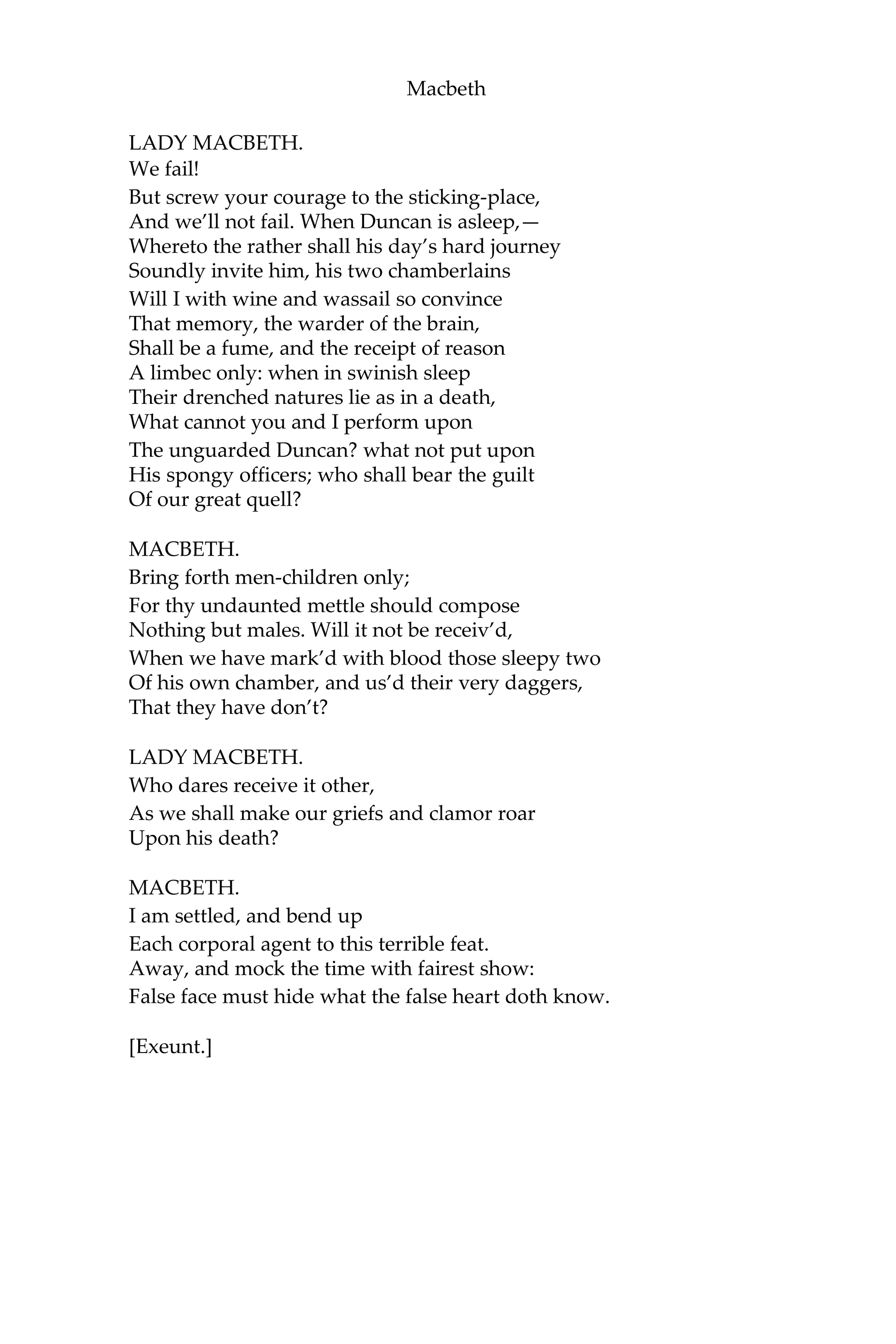 Macbeth william shakespeare | PDF