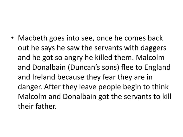 Macbeth Acts 1-3 | PPT