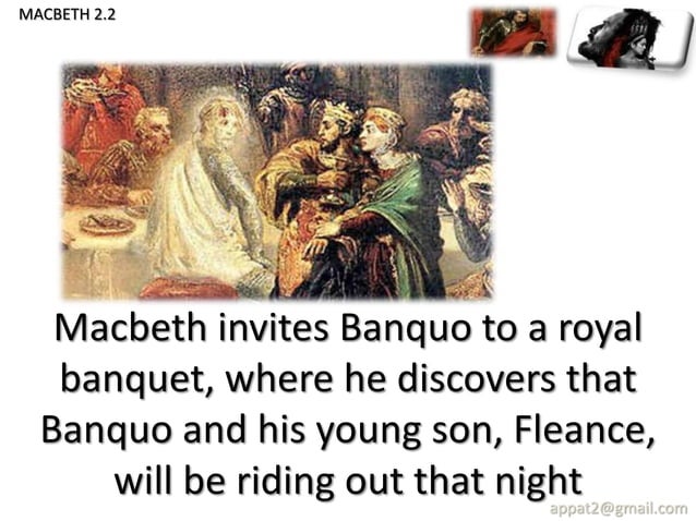 Macbeth 2.2 the play | PPTX