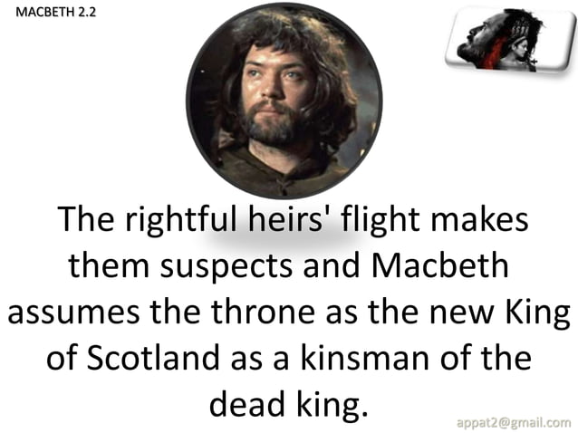 Macbeth 2.2 the play | PPTX