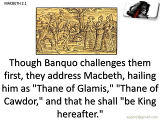 Macbeth 2 The Play | PPTX | Fiction | Books and Literature