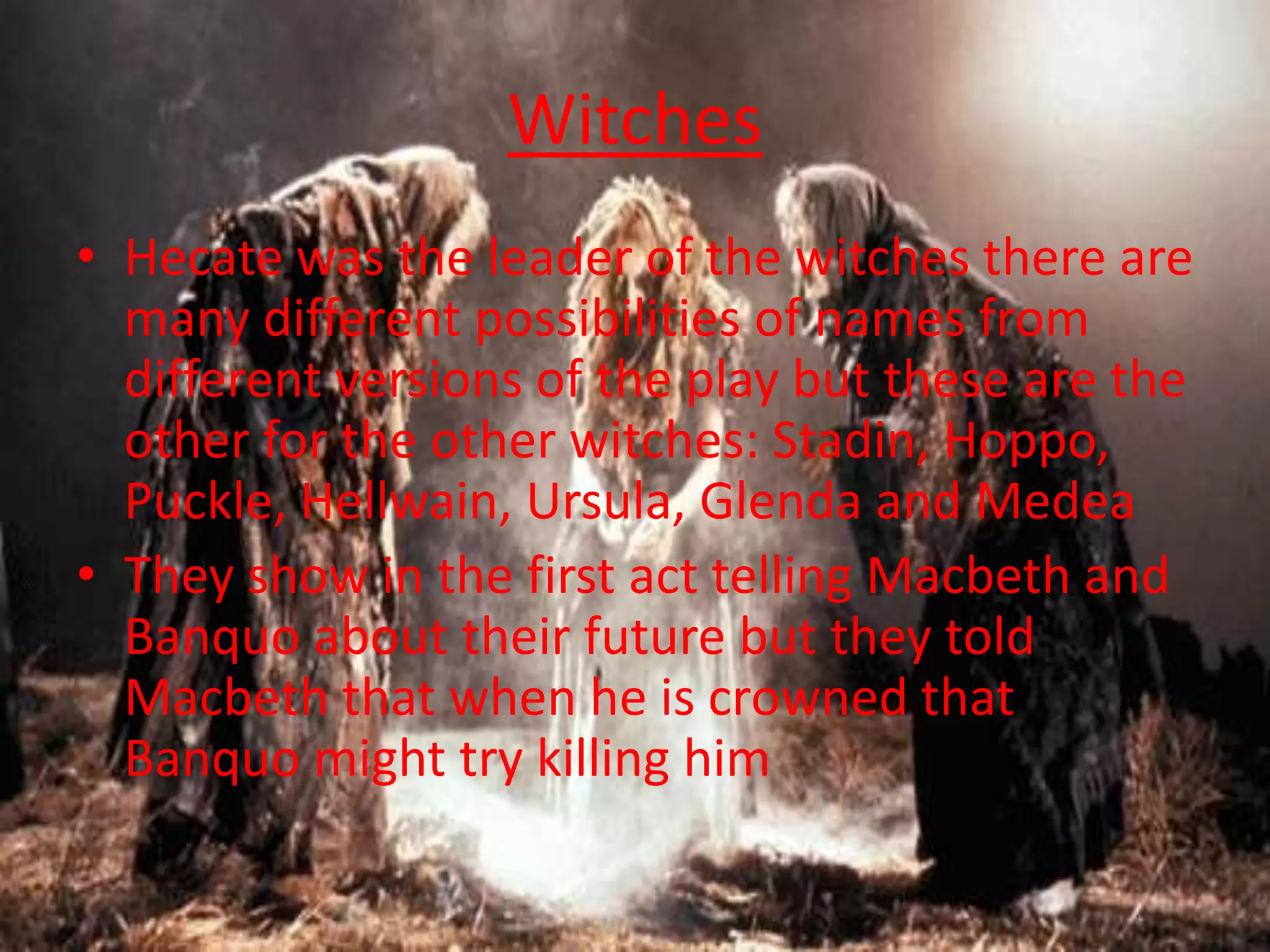 Macbeth act 1 3 - presentation | PPTX