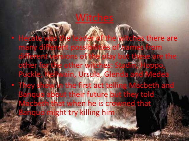 Macbeth act 1 3 - presentation | PPTX
