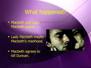 Macbeth Act 1sc5 - Act 2sc1 | PPT