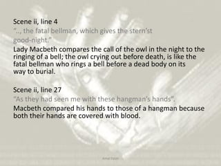 Macbeth act 2 scene 1&2 by amal | PDF