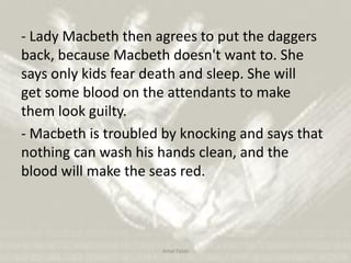 Macbeth act 2 scene 1&2 by amal | PDF