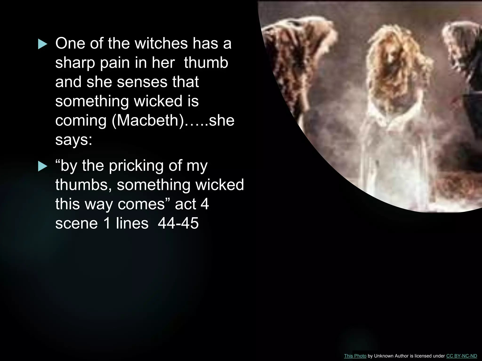 Macbeth act 4 scene 1 | PPTX