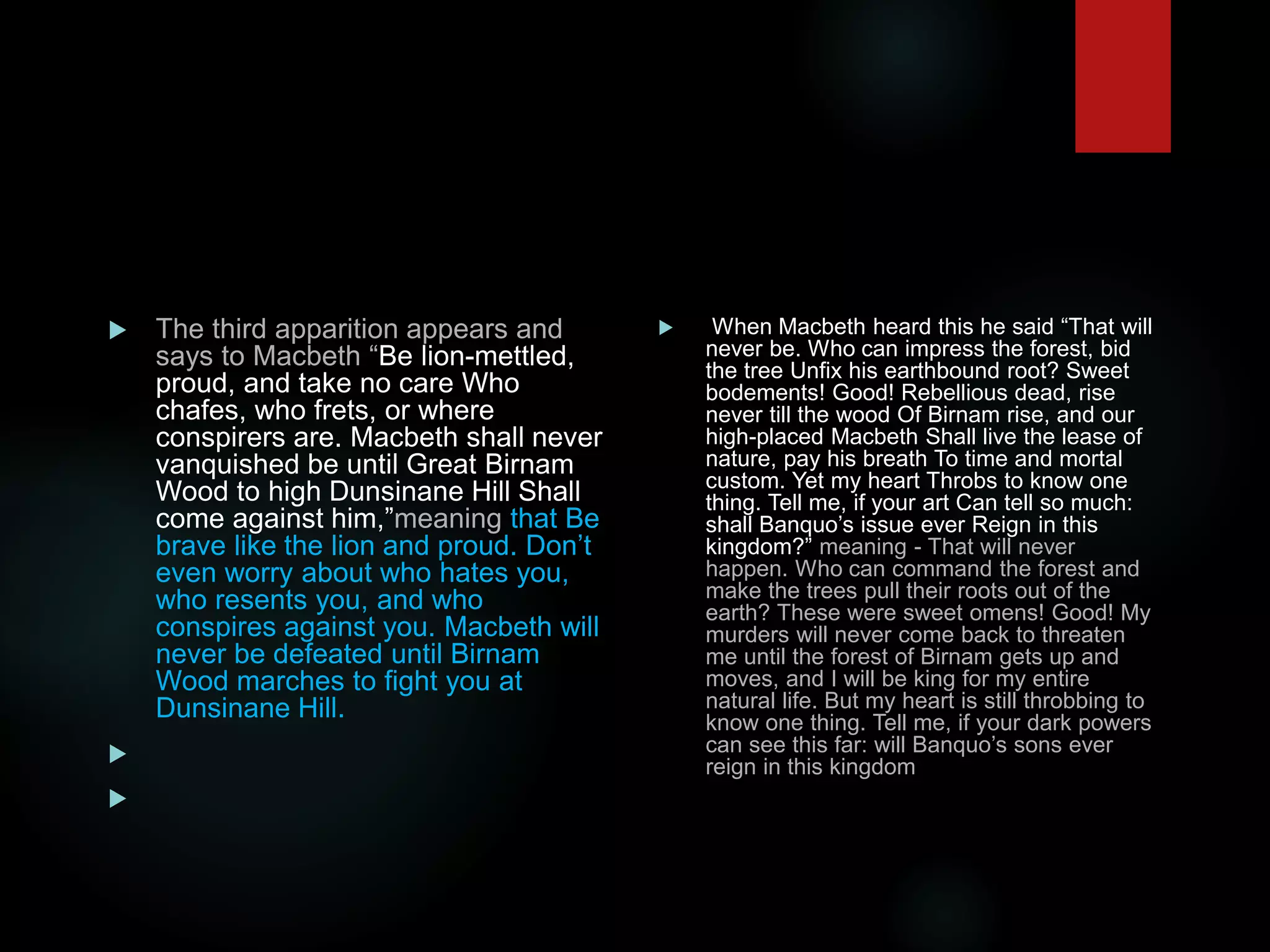 Macbeth act 4 scene 1 | PPTX