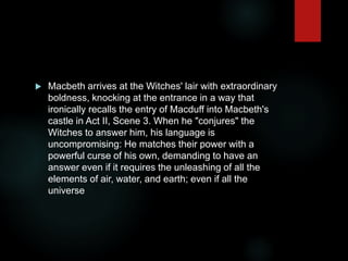 Macbeth act 4 scene 1 | PPTX