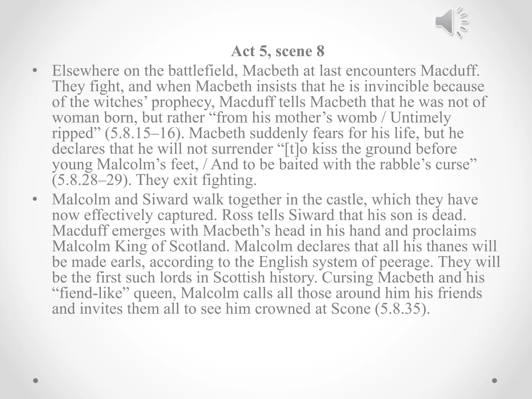 Macbeth act 5.......................pptx | Paranormal Phenomena ...