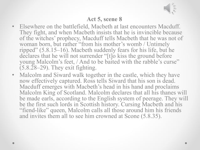 Macbeth act 5.......................pptx | Paranormal Phenomena ...