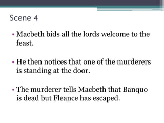 Macbeth Act III Notes | PPTX