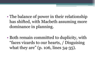 Macbeth Act III Notes | PPTX