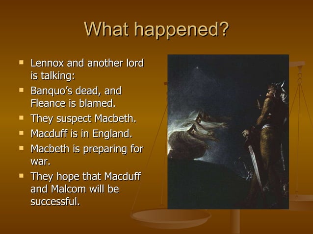 Macbeth Act III Scenes 4-6 | PPT