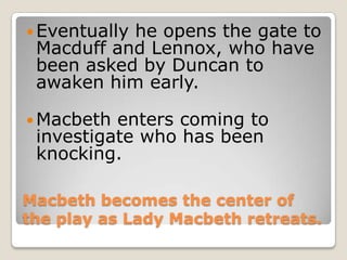 Macbeth Act II Notes | PPTX