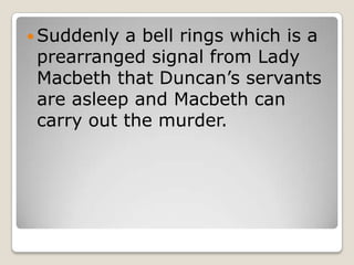 Macbeth Act II Notes | PPTX