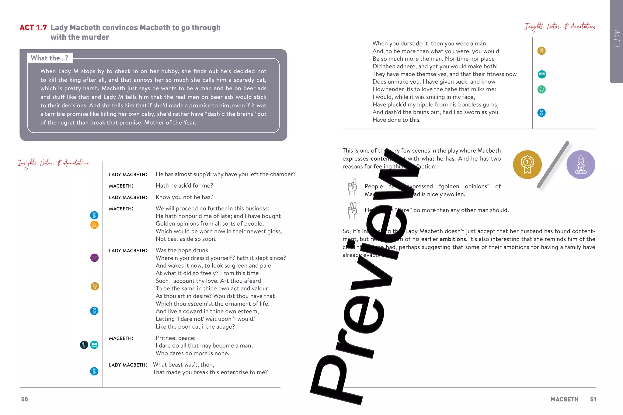 Macbeth Acts 1-3 Preview | PDF