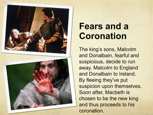 Macbeth English assignment: Presentation Act i-iii | PPT
