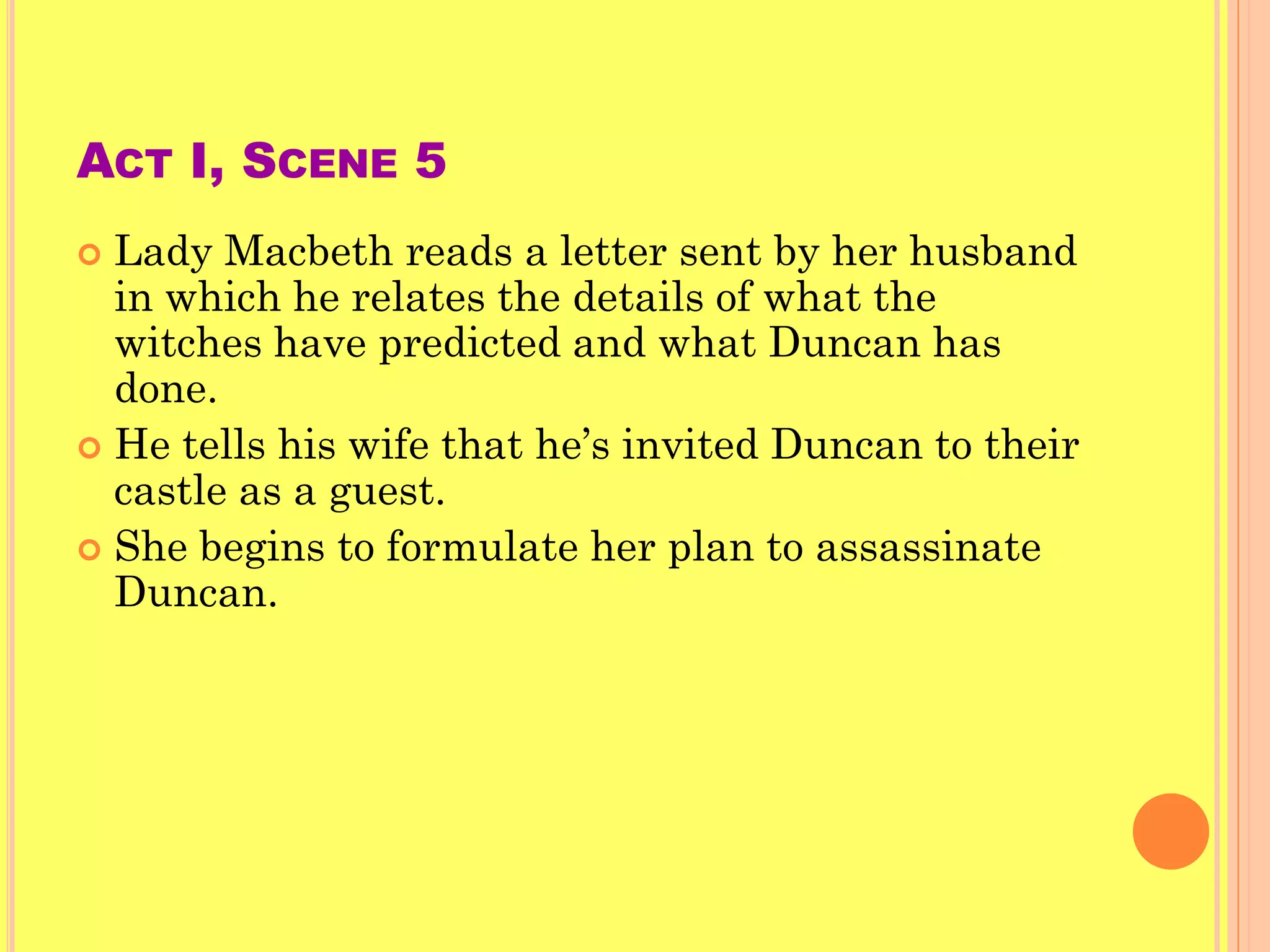 Macbeth ( analysis of acts ) | PDF