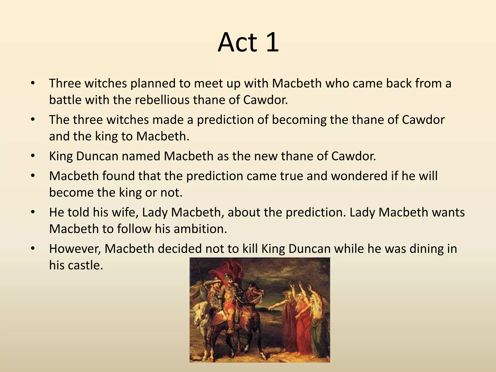 Macbeth assignment 3 | PPTX