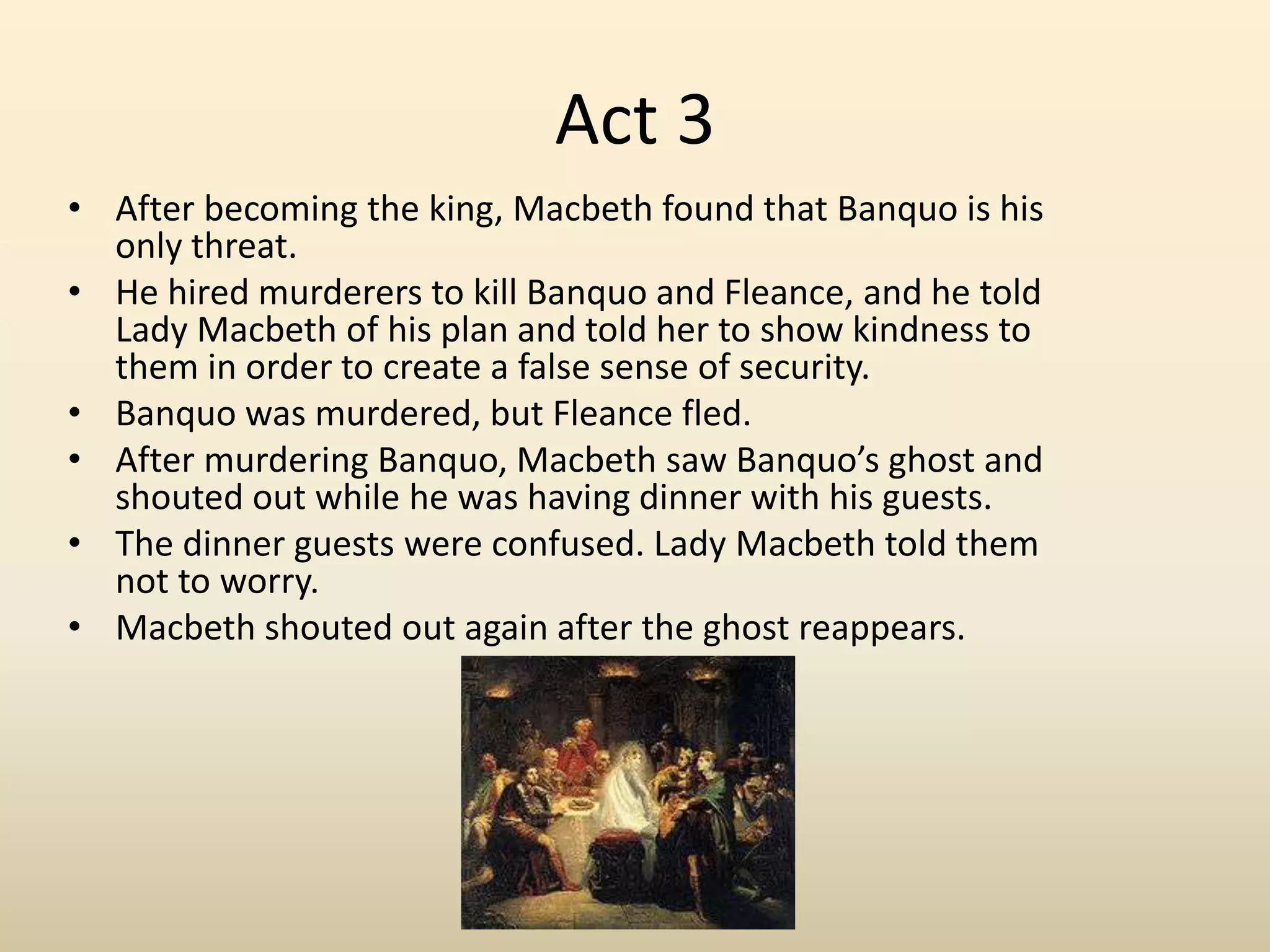 Macbeth assignment 3 | PPTX