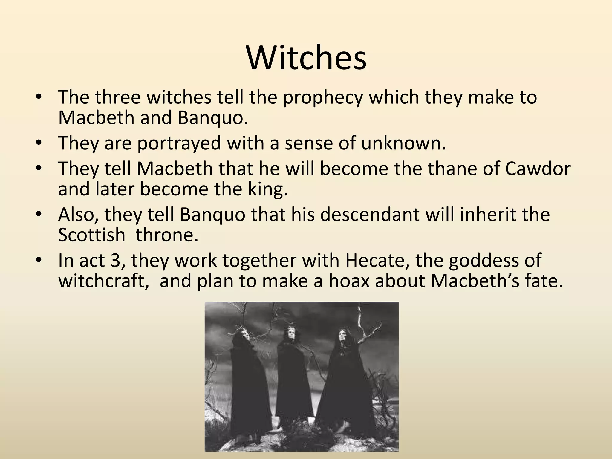 Macbeth assignment 3 | PPTX