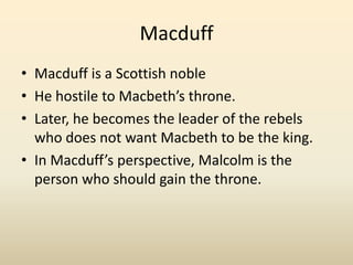 Macbeth assignment 3 | PPTX