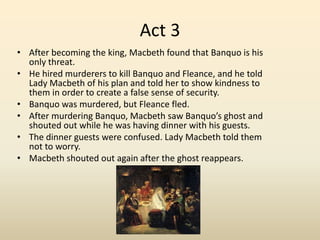 Macbeth assignment 3 | PPTX