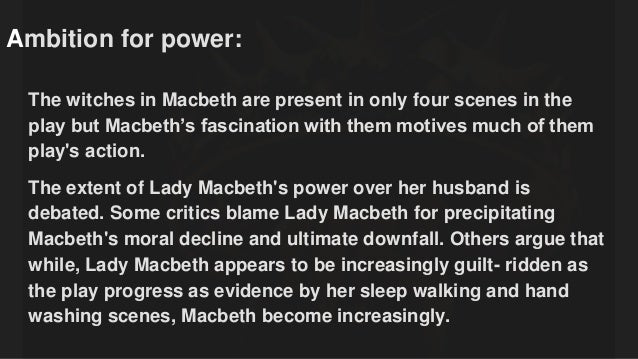 Macbeth as tragedy | PPTX