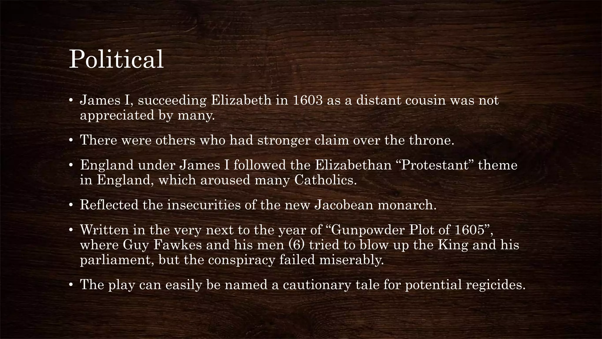 Macbeth Background | PPTX