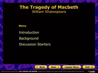 Macbeth Introduction | PPT